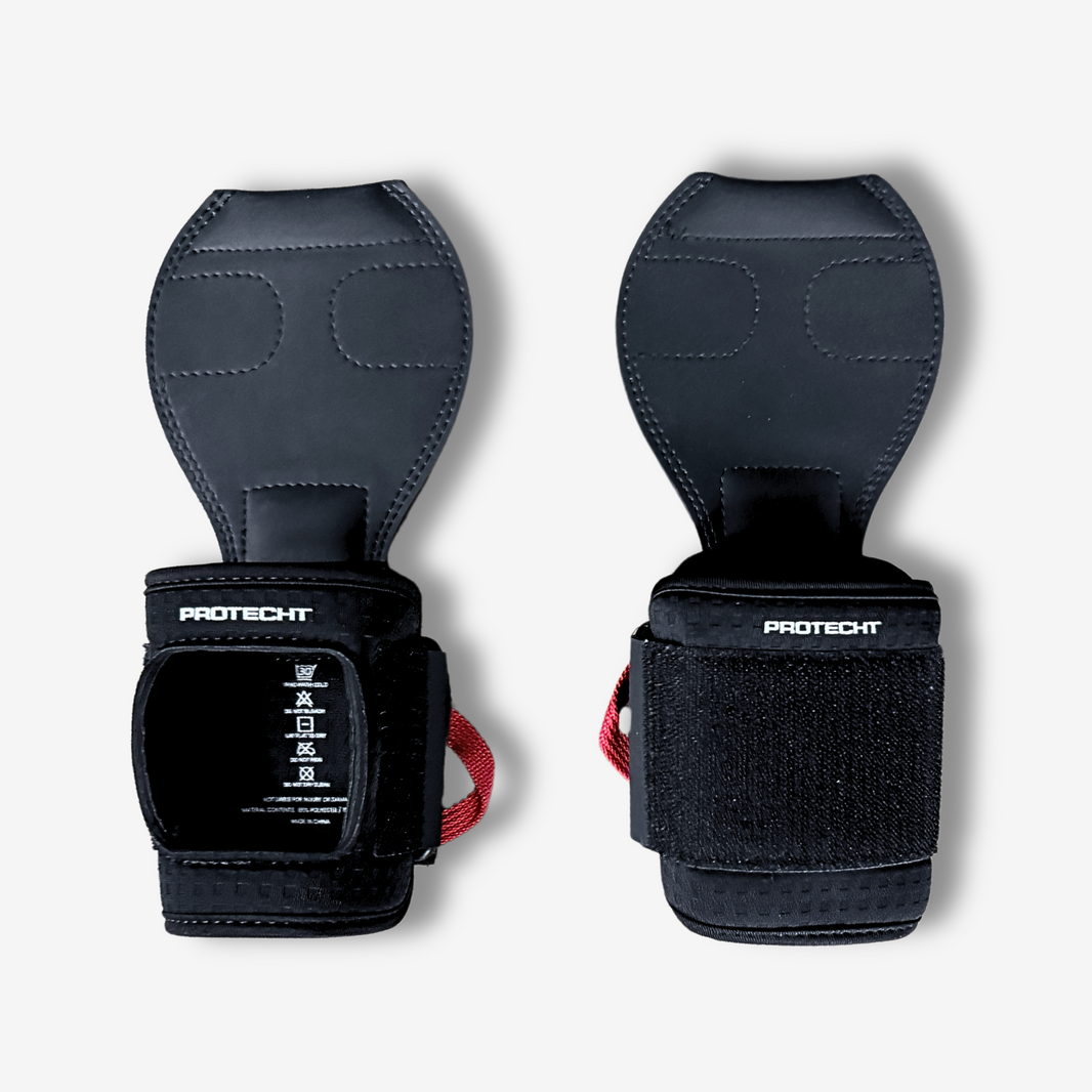 PROTECHT® | Wrist Wraps + Lifting Grips for Lifting with Apple Watch