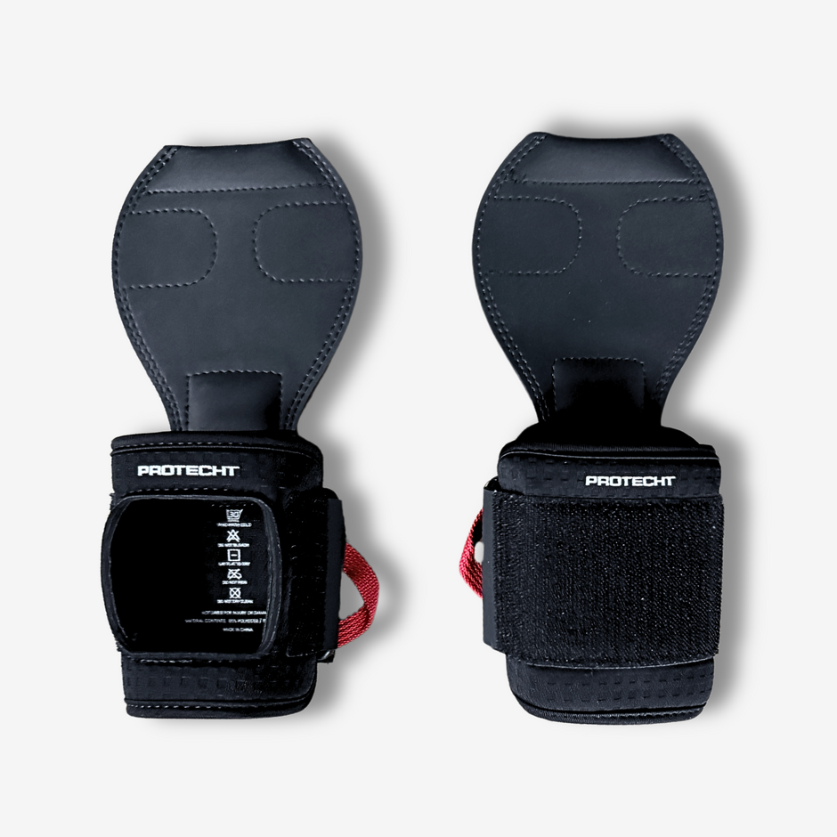 PROTECHT® | Wrist Wraps + Lifting Grips for Lifting with Apple Watch
